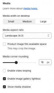Product page - Benchmark Themes